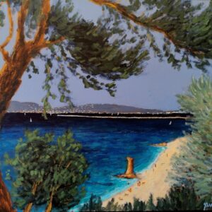 Yann Rebecq, artiste-peintre, Galerie Inna Khimich à Toulon